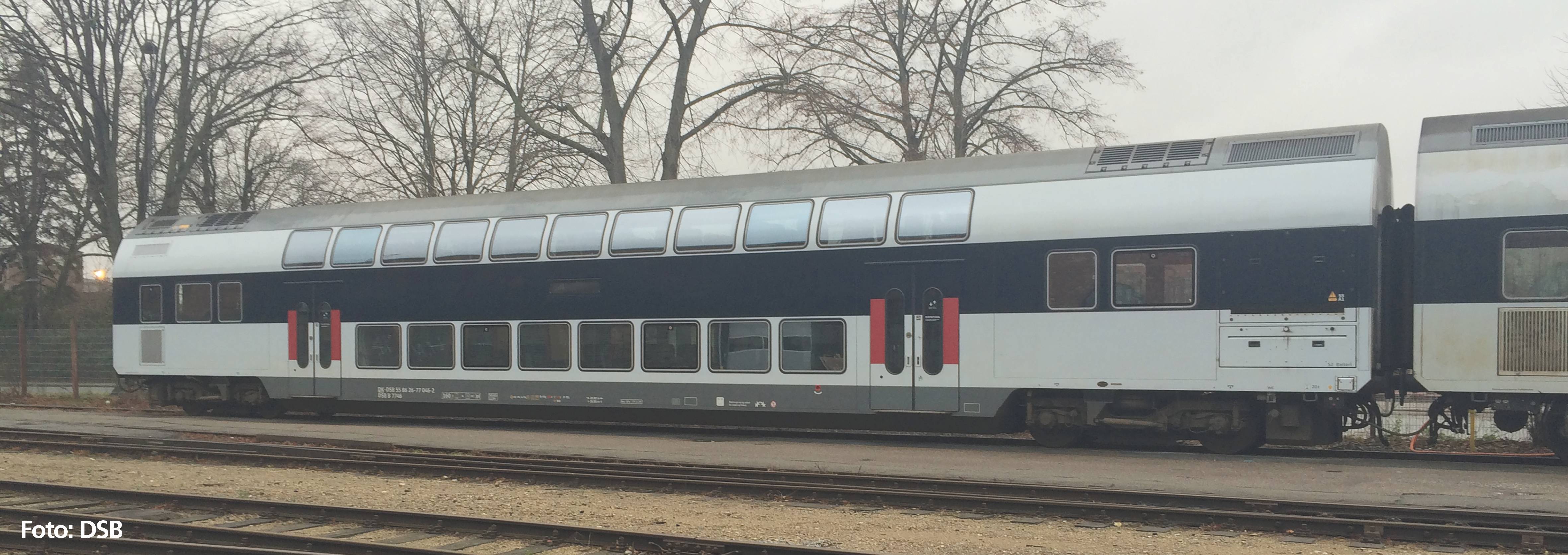 Doppelstockwagen 2. Klasse DSB VI Modelleisenbahn kaufen | PIKO Webshop