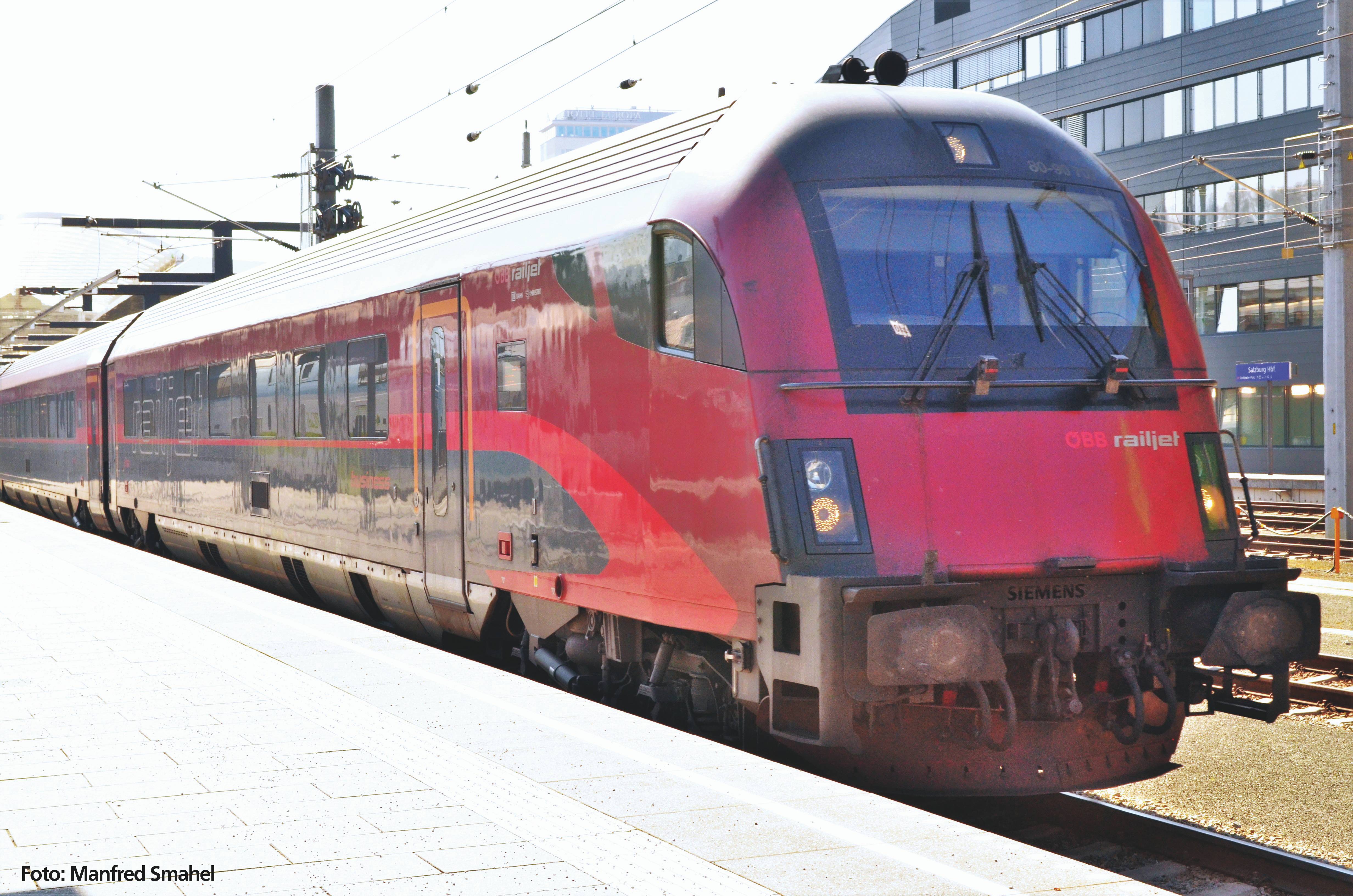 G Steuerwagen Railjet ÖBB VI Modelleisenbahn kaufen | PIKO Webshop