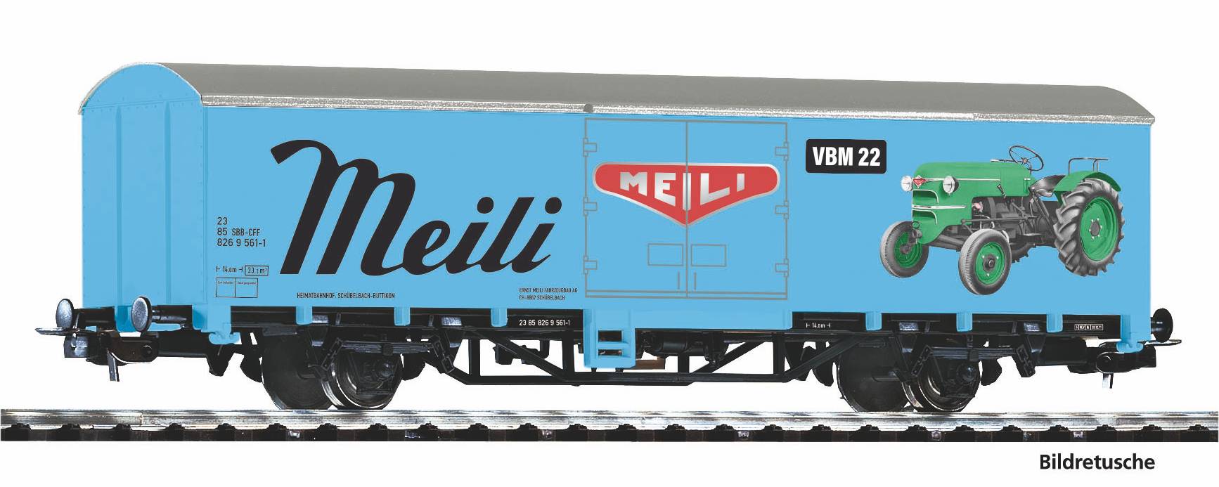 GER: Gedeckter Güterwagen Meili Traktoren SBB Ep. IV Buy modeltrains ...