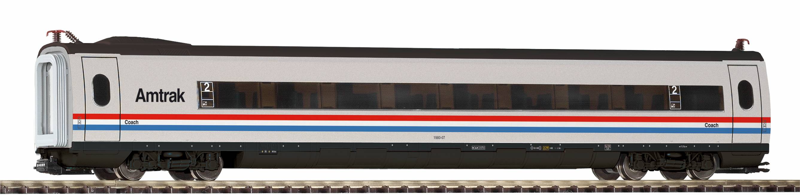 ICE 3 2nd Cl. Passenger car Amtrak Buy modeltrains | PIKO Webshop