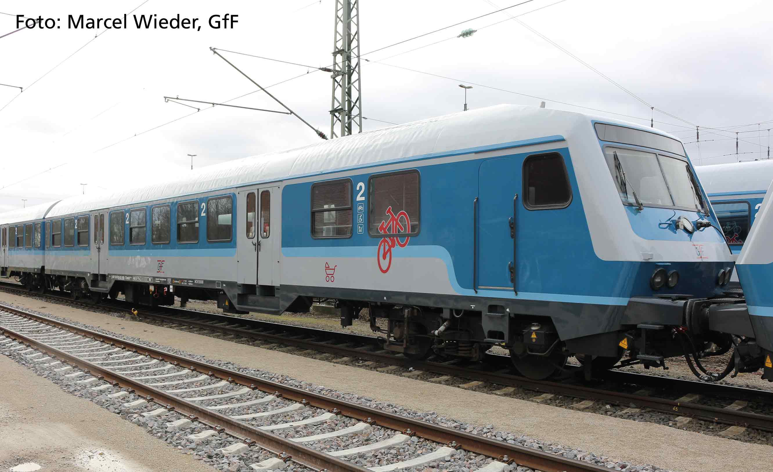 Nahverkehrssteuerwagen Wittenberg 2. Klasse GFF VI Modelleisenbahn ...
