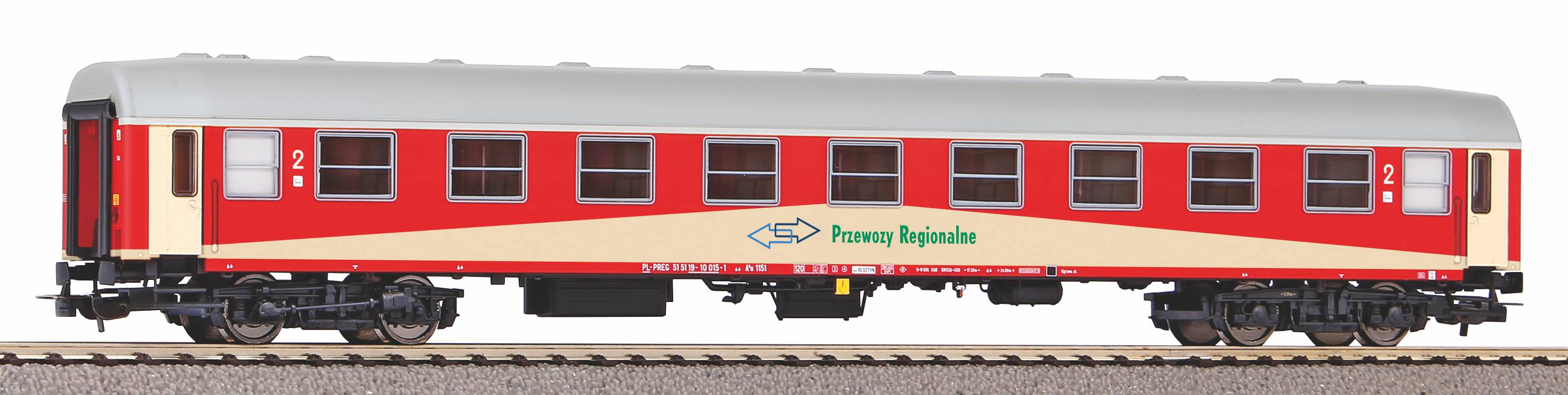 Personenwagen 2. Klasse 112A PR VI Modelleisenbahn kaufen | PIKO Webshop