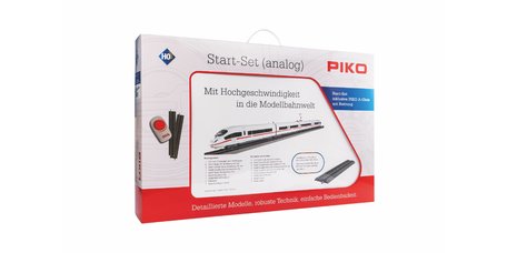 Starter Set ICE 3 DB AG, PIKO A-Track w. Railbed Buy modeltrains | PIKO ...