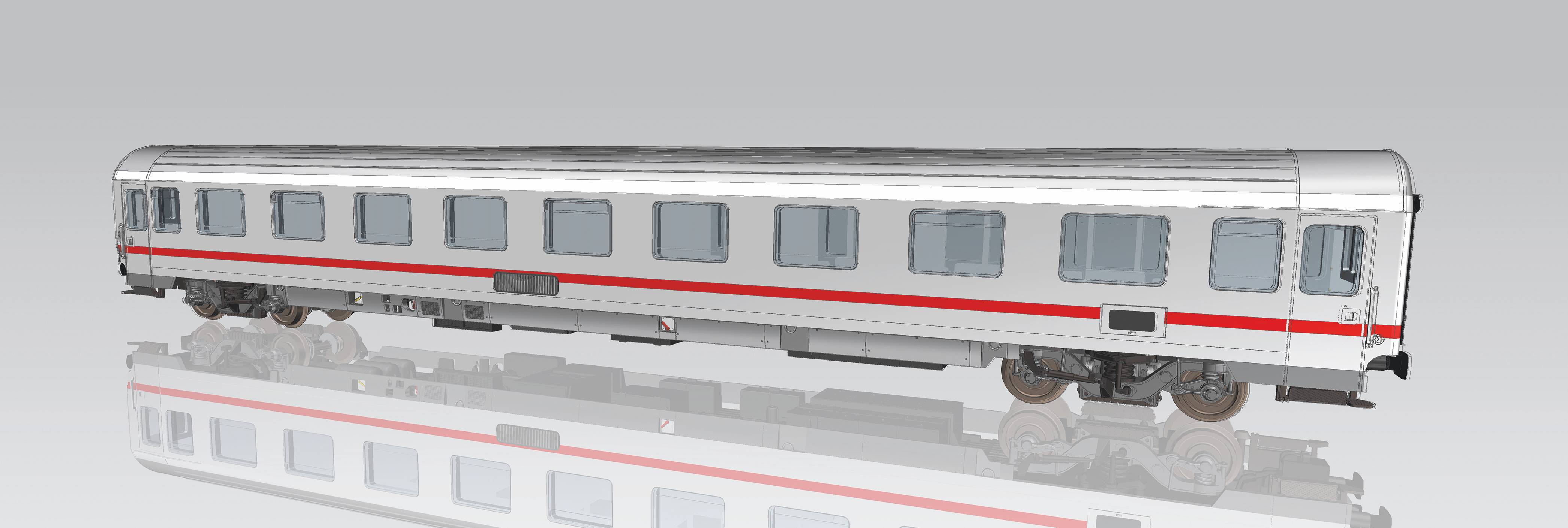 Schnellzugwagen Eurofima 1. Klasse DB AG VI Modelleisenbahn kaufen ...