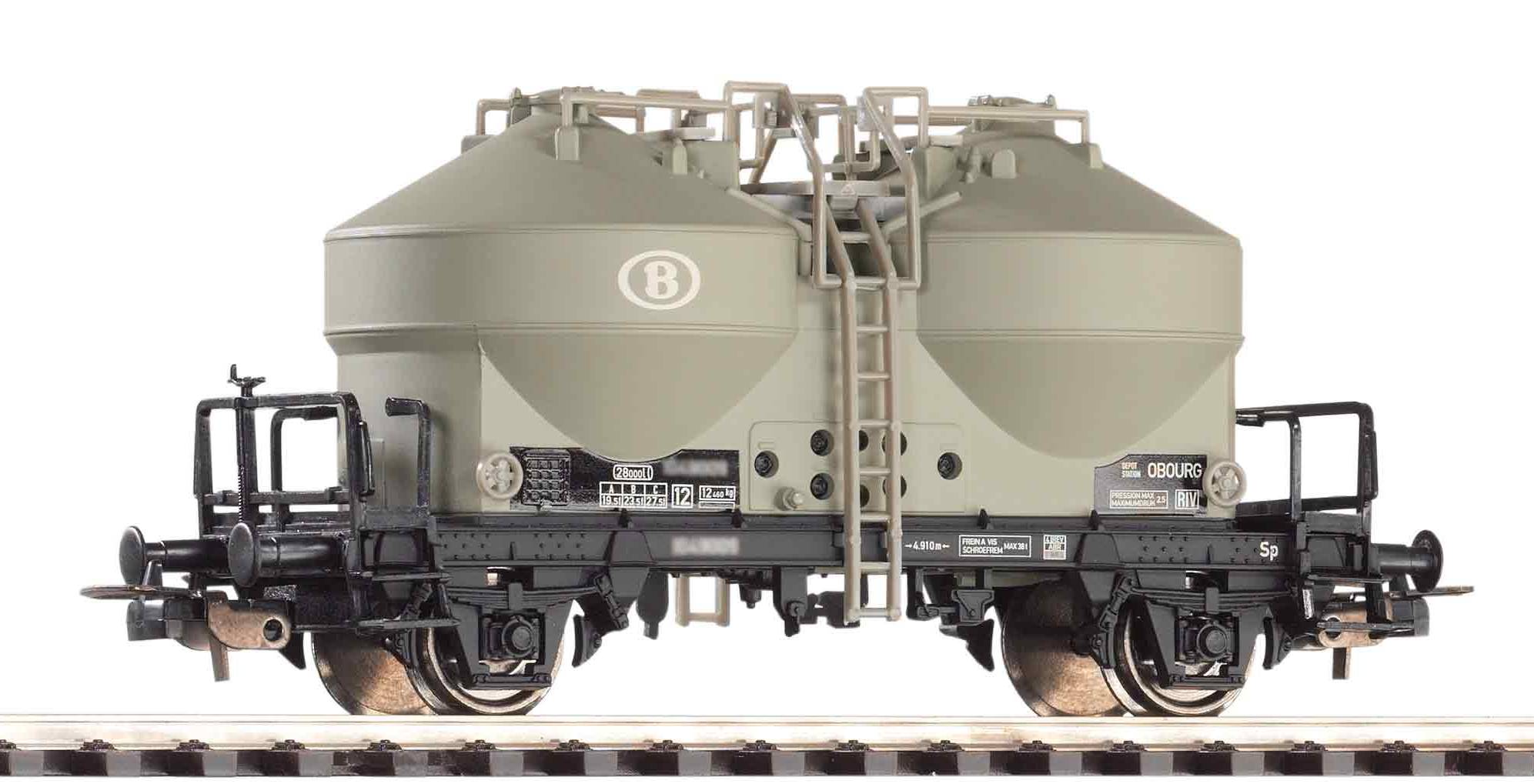 Silo car SNCB III Buy modeltrains | PIKO Webshop