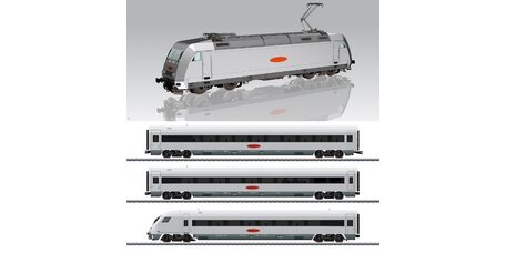 Sound-Zugset 4tlg. Metropolitan BR 101 mit Personenwagen und ...