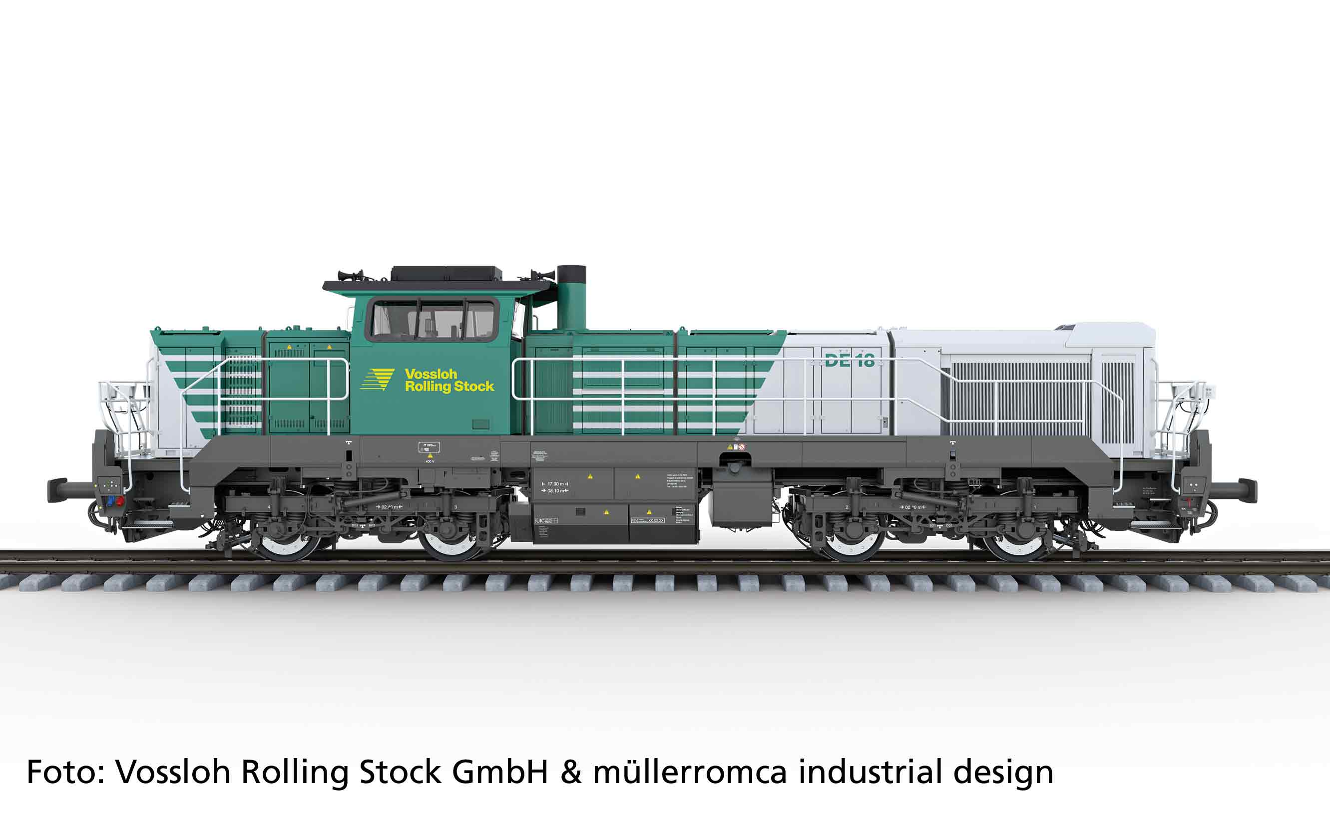 Sound-Diesellok DE18 Vossloh Rolling Stock GmbH VI, inkl. PIKO Sound ...