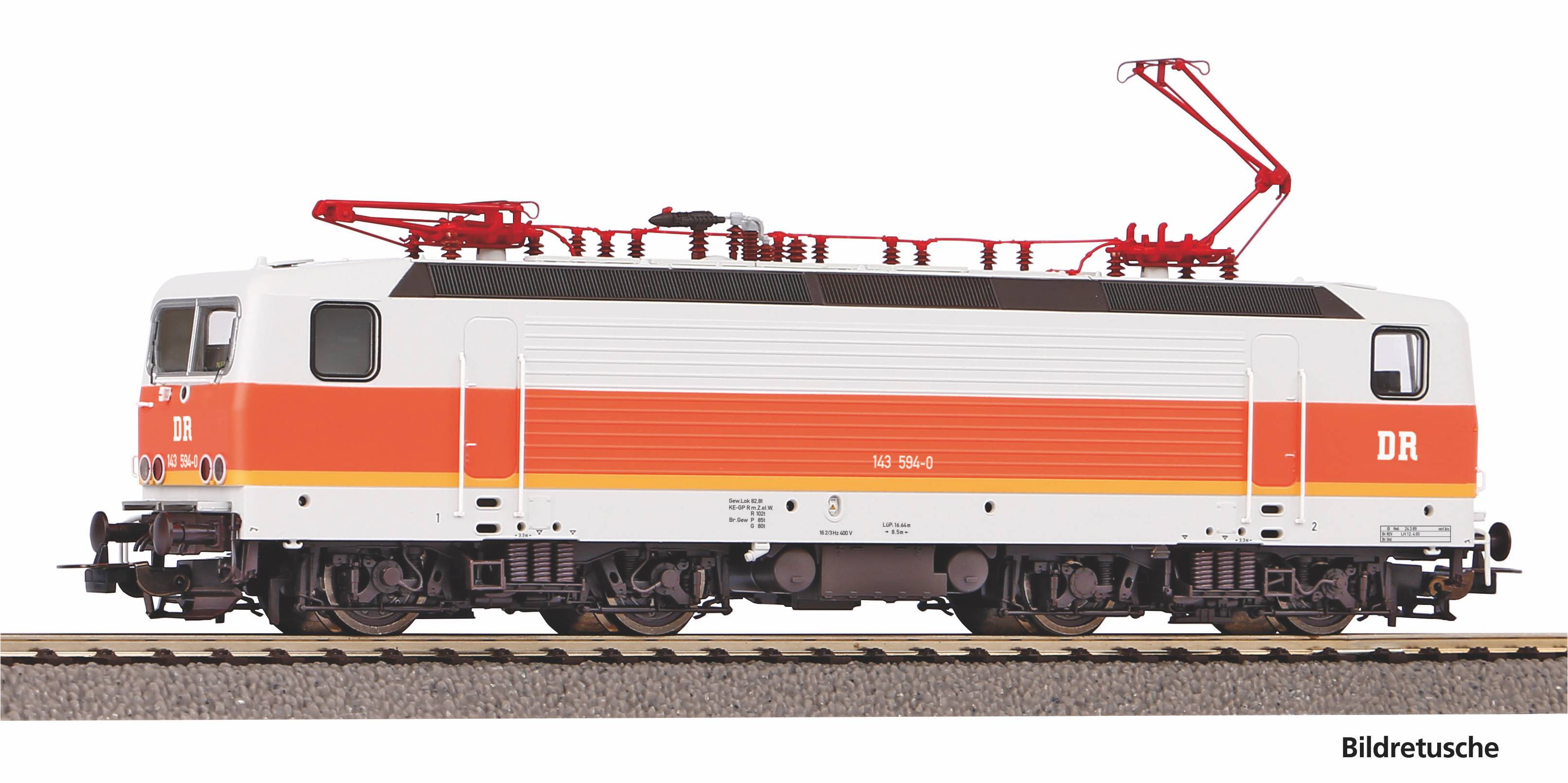 Sound-E-Lok BR 143 S-Bahn DR IV-V, inkl. PIKO Sound-Decoder ...