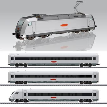 Zugset 4tlg. Metropolitan BR 101 mit Personenwagen und Steuerwagen DB ...